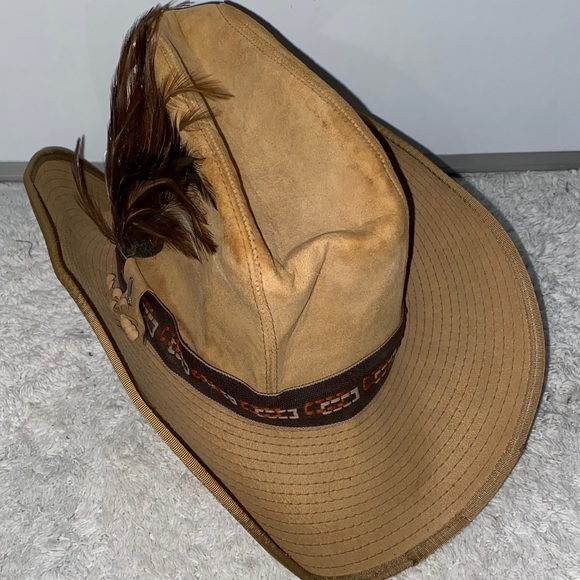 Stetson | Accessories | Stetson Hat Jbs Pin Canadian Brown Suede ...